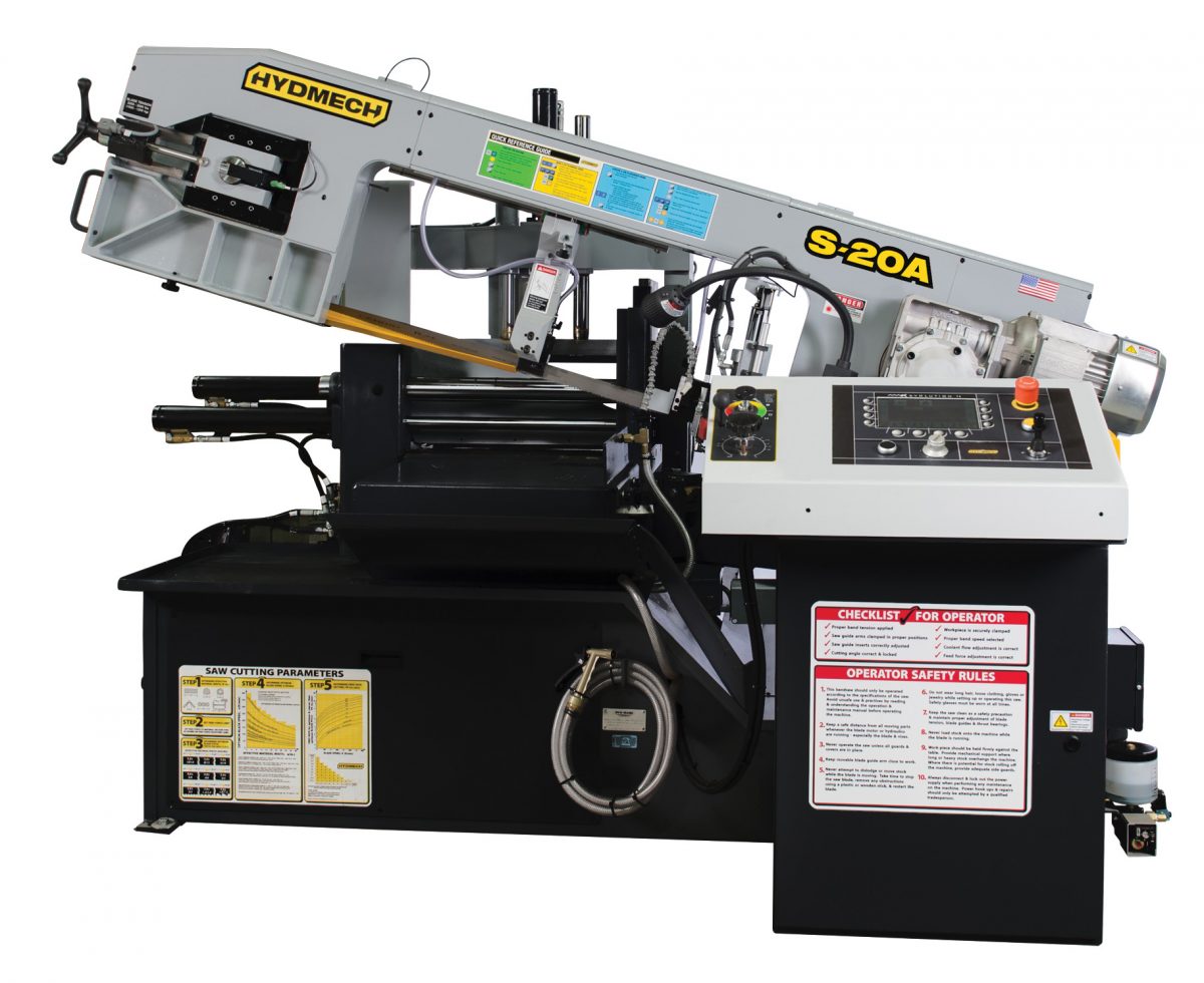 Horizontal Pivot - HYDMECH Band Saws, Cold Saws, Carbide Saws and ...