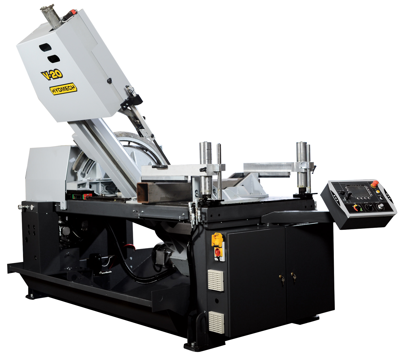 VERTICAL - HYDMECH Band Saws, Cold Saws, Carbide Saws and Material Handling